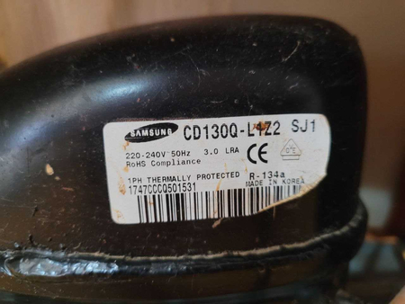 Мини холодильник Samsung, Б/У, в рабочем состоянии