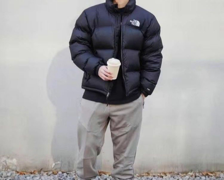 Куртка пуховик The north face