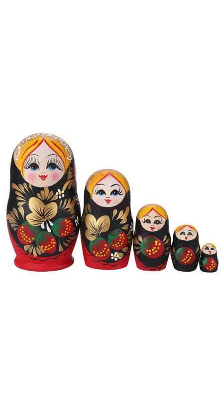 Матрёшка ручная работа из дерева