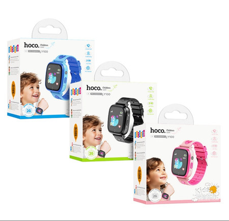 Baby watch Смарт-часы детские Нoco Y100 Kids GPS Ест доставкой