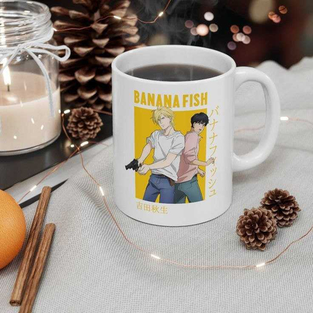 Кружка с аниме персонажами
