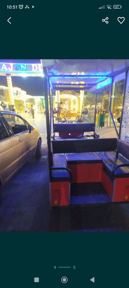Electro riksha sotiladi