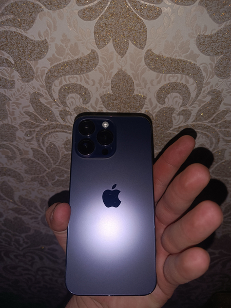 I phone 14 promax 256g Region LL/A purple emkost 94%