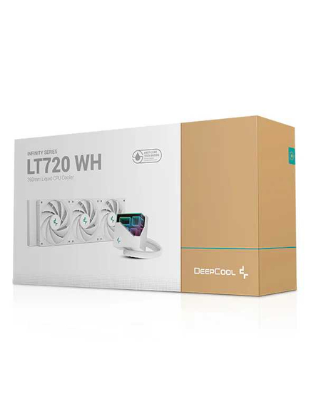 Кулер для Процессора (CPU) LIQUID COOLER Deepcool LT720 WHITE