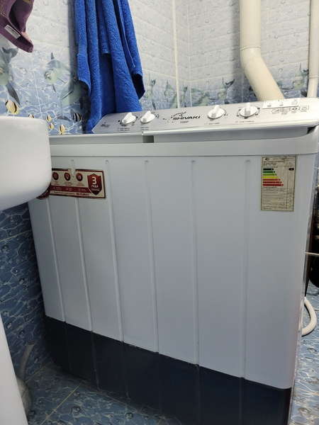 Стиральная машина полуавтомат Shivaki TG 80 P Silver