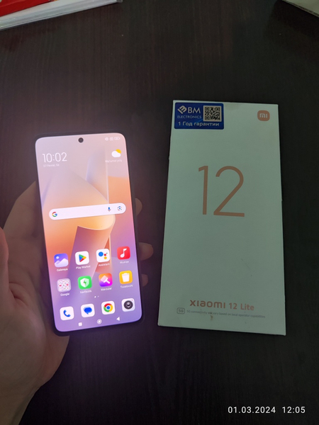 Xiaomi 12 lite 8/256