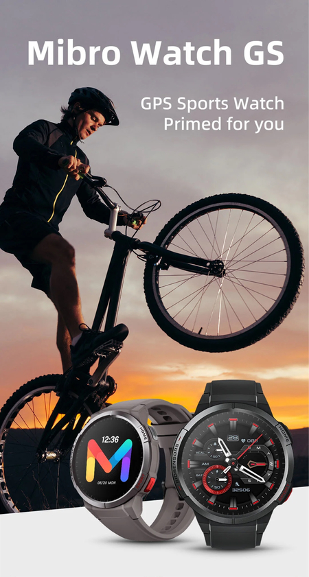 Xiaomi MiBro Watch GS amoled display