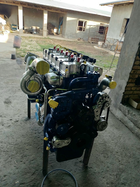 Юк мошиналар учун заводской метан газли моторлар сотувга тайёр