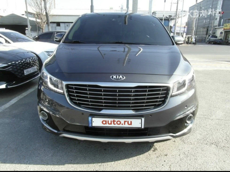 KIA CARNIVAL 2016 2 поз, мокрый, тоза, 124 минг пробег