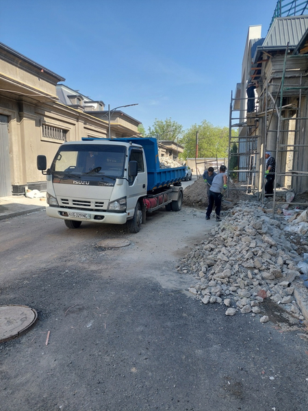Вывоз мусора услуга isuzu samasval