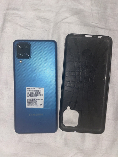 Samsung A12. Коробка документ.