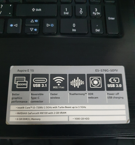 Ноутбук Acer Core i5/ 6gb/ 256SSD. Срочно!