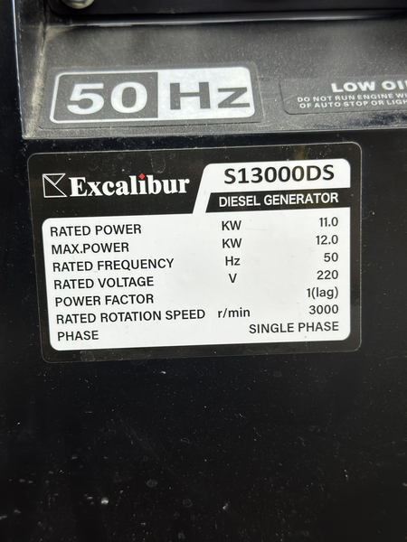 Generator excalibur