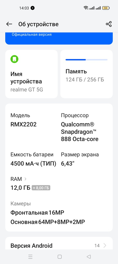 Realme GT 5  12/256