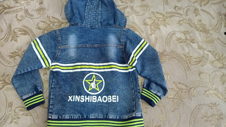 Джинсовая костюм для мальчика