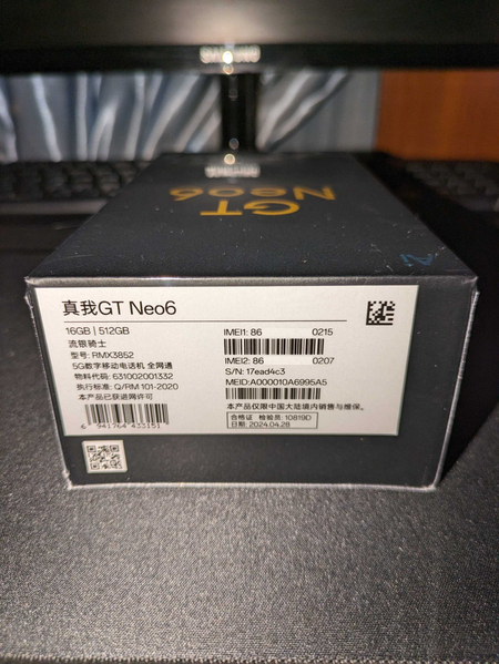 Realme GT Neo 6 16/512 GB | Разблокированный (В чат не писать)