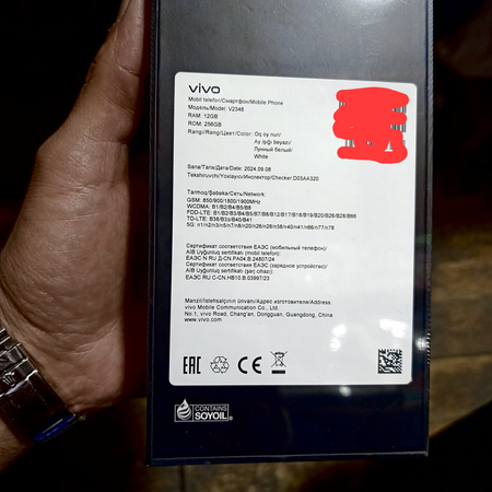 Vivo 40 12/256Gb 5G yengi sotiladi