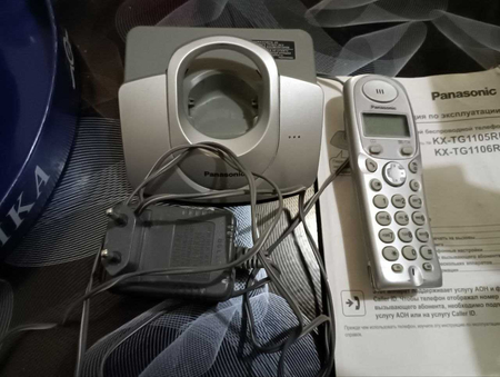 Продам стационарный телефон Panasonic KX-TG1105RU