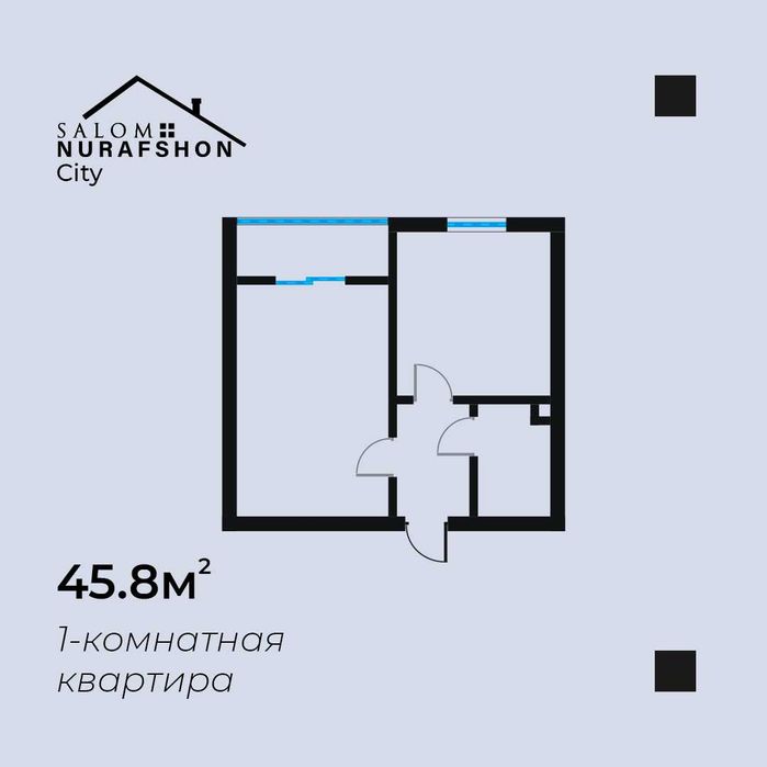 Новостройка в Нурафшане