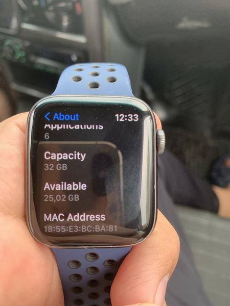 Apple watch 5 44mm 32Gb цвет графитовый