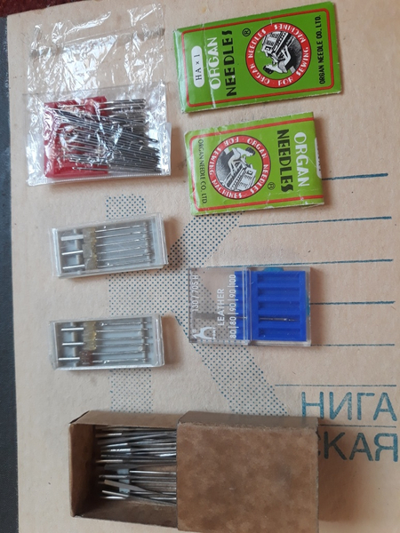 Нитки для шитья,иголки
