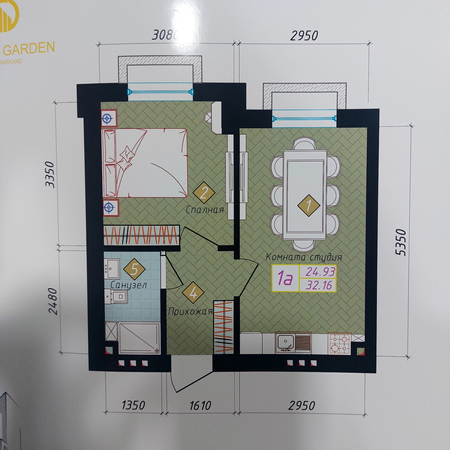 Продается квартира  32м2