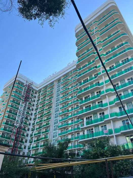 Xon Saroy OCEAN 1-комнатная 35м2 КОРОБКА с видом во двор 3-этаж СРОЧНО