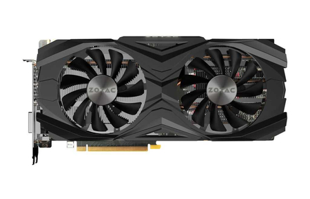 Zotac 1070ti видеокарта