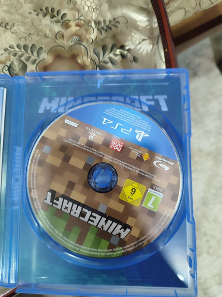 Диск Майнкрафт PS4 с Playstation VR