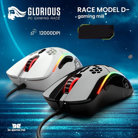 Хит!Игровая мышка/мышь (1шт) Glorious Model D (вес 69г)