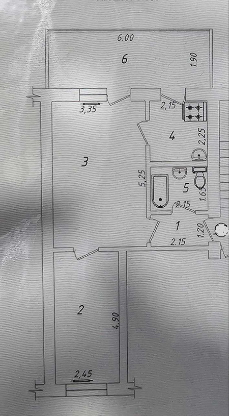 Квартира на Чиланзаре 8 квартале 2 комнатная 3 этаж Ипотека Можно