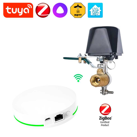 ZigBee клапан для аварийного отключения воды и природного газа