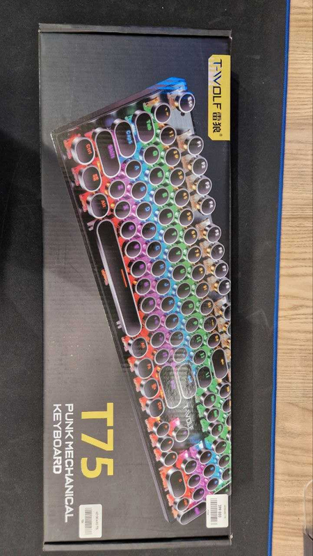 Klaviatura Mexanik T-Wolf T75 Проводная клавиатура (Keyboard Game]