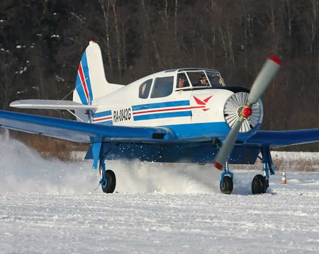 Сборная модель самолета Як-18Т (Амодел, 1/72)