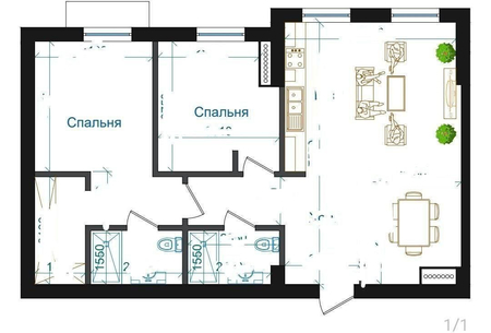 Продаётся 3/7/10 87м2 \\nв ЖК “Poytaxt Gavhari” на (Ц-2)\\nН