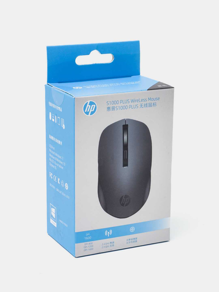 Мышка  WL HP S1000 Черный (NT8180)