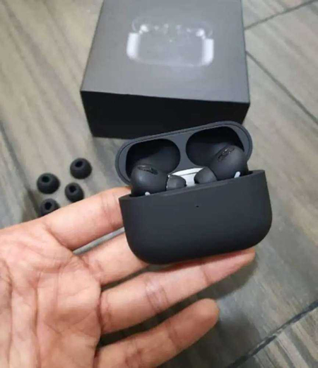 БЕСПЛАТНАЯ ДОСТАВКА! AirPods Pro DUBAI 2/2 black matt (+гарантия)