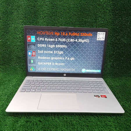 hp g10 Ryzen5 7520 8gb 512gb 15.6 fullhd ips