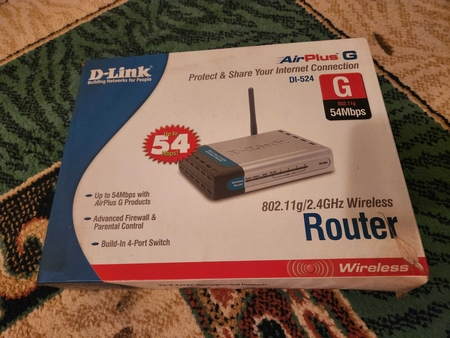 Роутер D Linke router DI 524