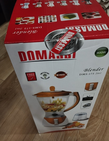 Блендер+кофемолка от Итальянского бренда DOMASSI.