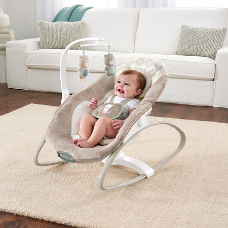Шезлонг Ingenuity Smart Size Gliding Swing & Rocker