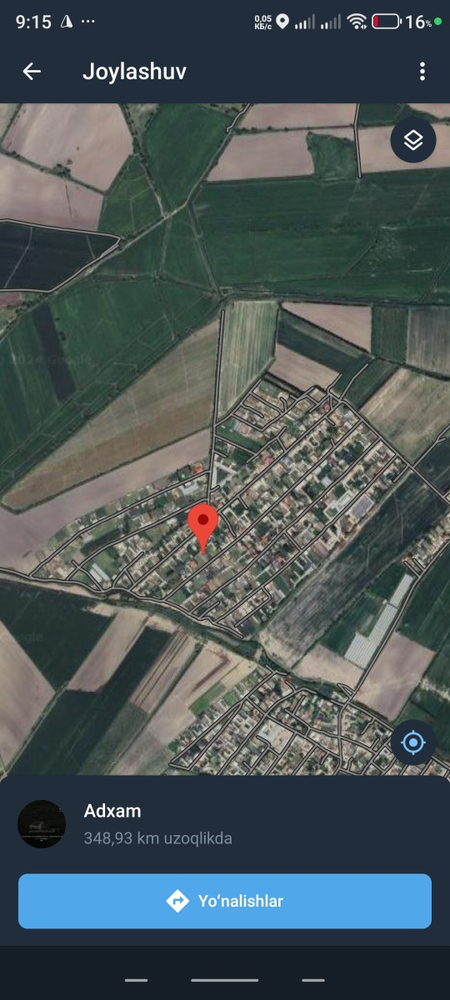 Yer sotiladi gaz bor svet bor suv bor