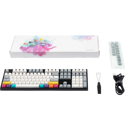 Игровая механическая клавиатура Varmilo VA108M CMYK Cherry MX PBT RU