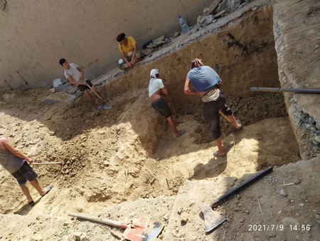 Urachi tiranshe basen tunel santexnik xizmati