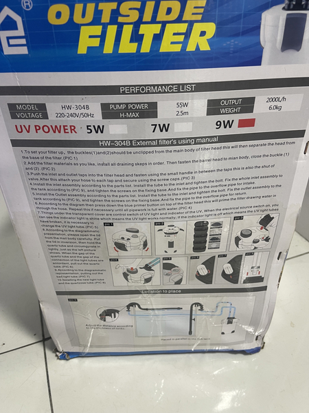 Bak Filter Akvarium Uchun