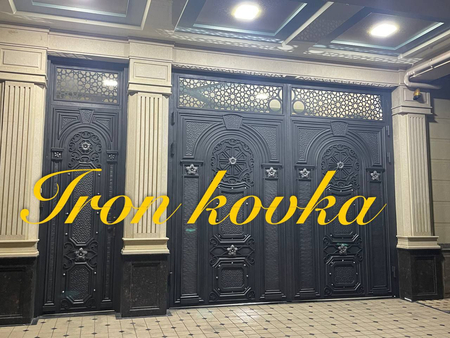 Варота перила ворота калитки ришотки. Darvoza perilla Nave's
