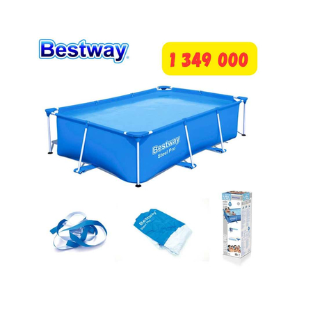 Прямоугольный каркасный бассейн 56403 Bestway