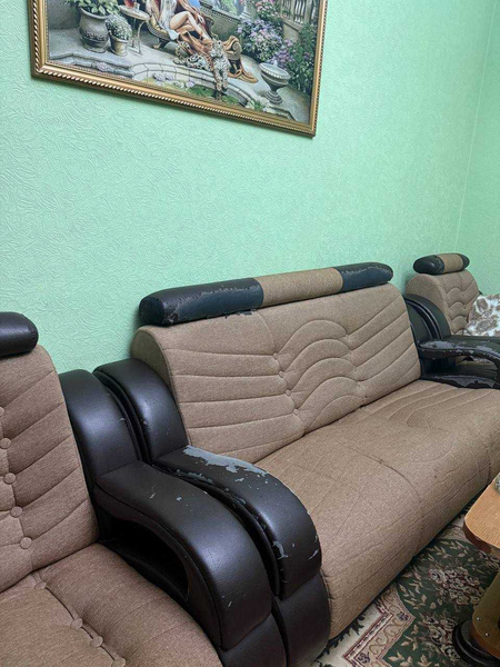 Диван и 2 кресла