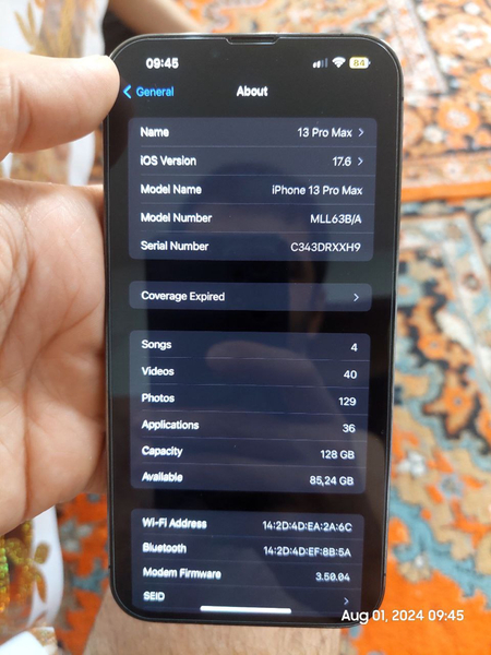 iPhone 13 Pro Max 128Gb 87% IDEAL