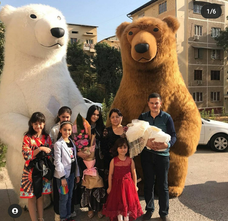 Oformleniya va ayiq xizmati